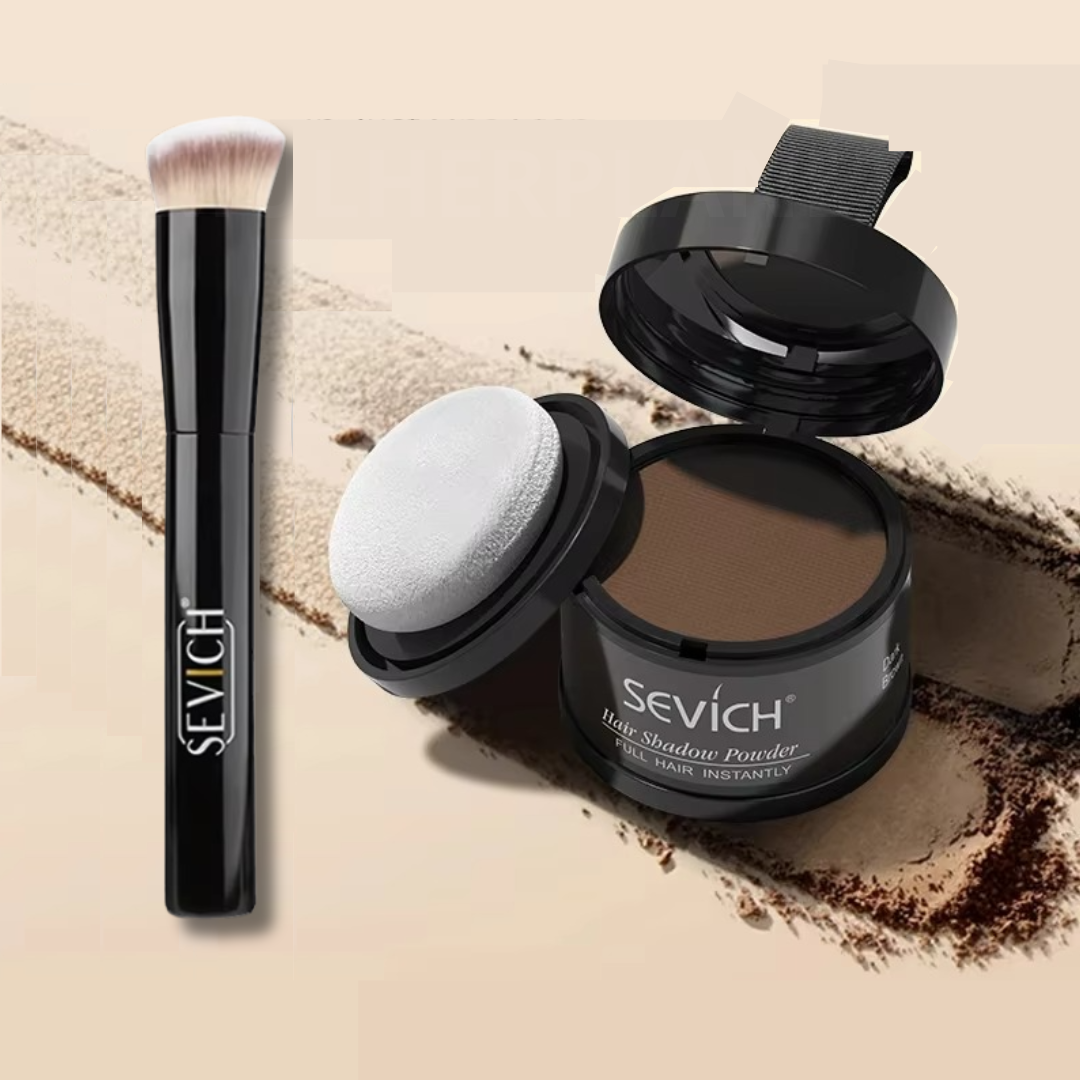 Hair Shadow Powder - Cubra Falhas e Raizes Crescidas + Pincel de retoq